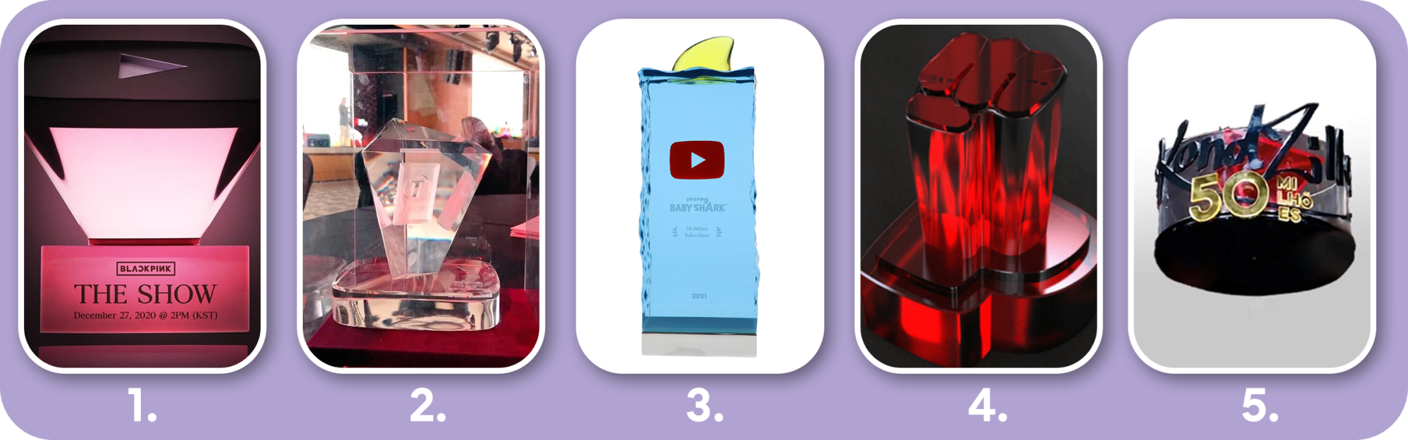 YouTube Play Buttons: all types, conditions of obtaining and ...